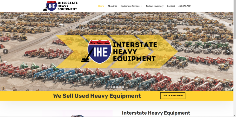 Where to Buy Construction Equipment - Interstate Heavy Equipment